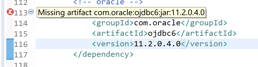 报错：missing Artifact Com Oracle Ojdbc6 Jar 11 2 0 4，最便捷的解决方案 Cannot Resolve Com Oracle Ojdbc6 11