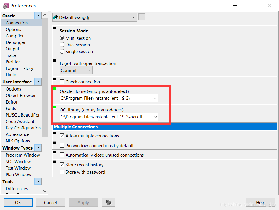 使用plsql Developer连接远程数据库的两种方法plsqldeveloper连接远程数据库 Csdn博客 6168
