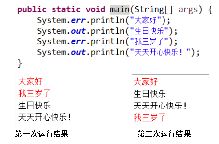 system.err与system.out的区别-CSDN博客