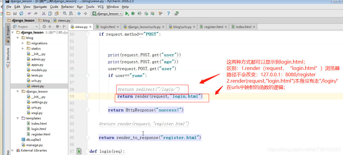 Django框架六:django之视图views函数的介绍、redirect()实现页面跳转django的redirect指定访问method Csdn博客 2107