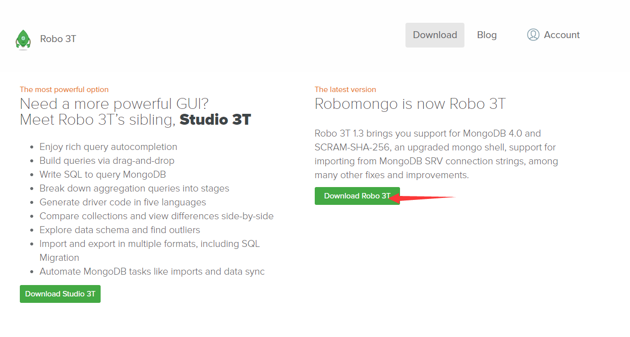 Robomongo的安装及简单使用-CSDN博客
