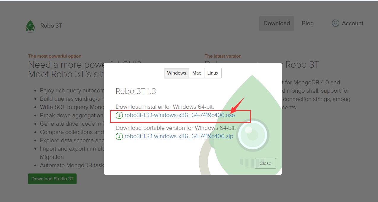 Robomongo的安装及简单使用-CSDN博客