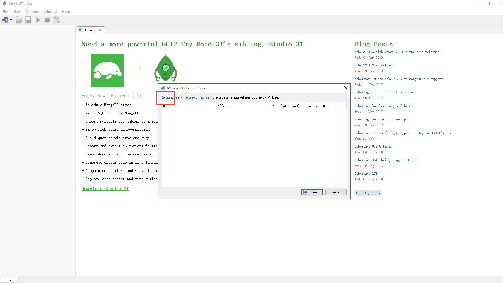 Robomongo的安装及简单使用-CSDN博客