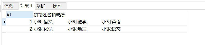 Mysql Group Concat 拼接字段 Groupconcat多个字段 Csdn博客