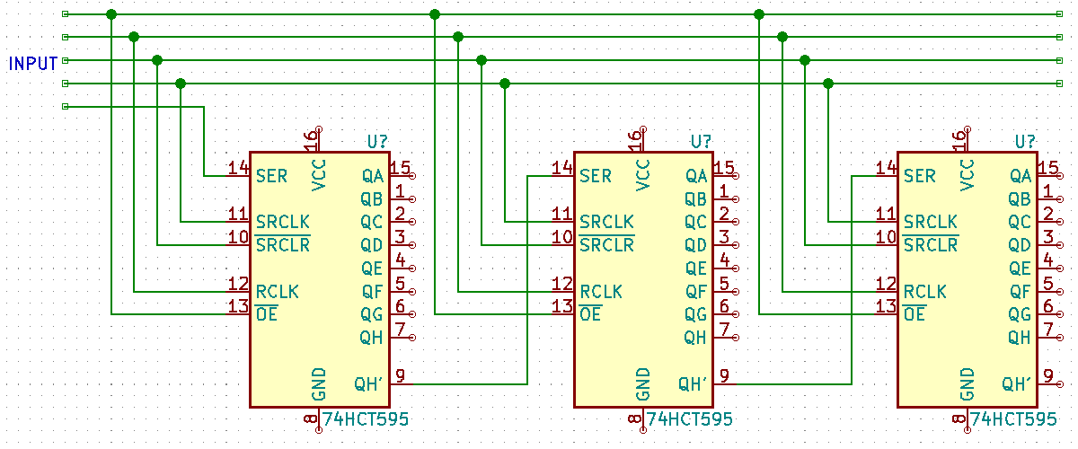 74系列595芯片使用详解（包含电路设计要点与驱动程序示例）_74lv595-CSDN博客