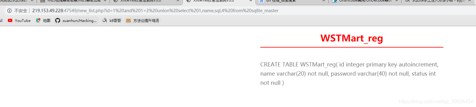 墨者 Sql手工注入漏洞测试sqlite数据库墨者学院sql手工注入漏洞测试sqlite数据库 Csdn博客