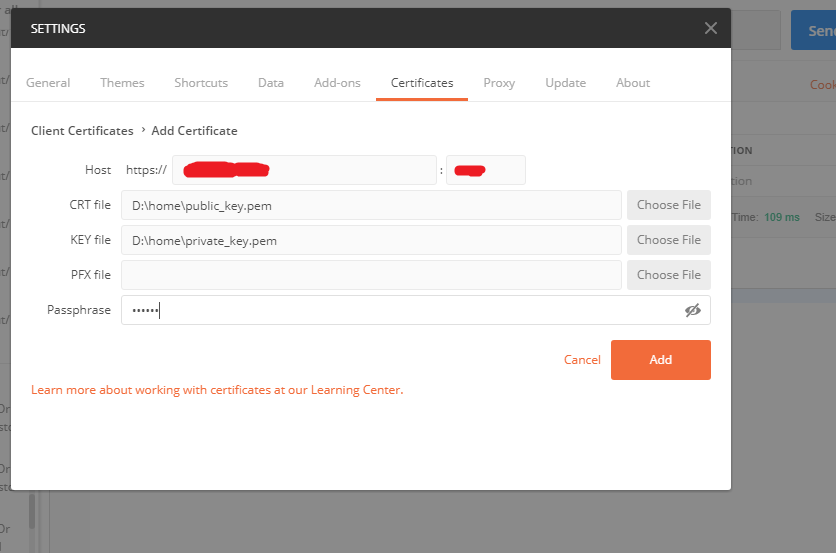 Postman请求https接口_postman中加入crt和key-CSDN博客