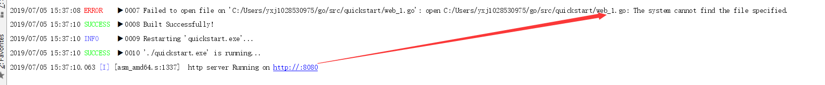 安装完beego 不能运行（bee run）报错_beego.run报错-CSDN博客