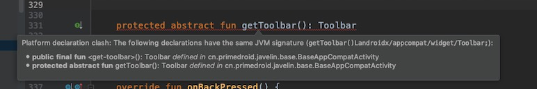 Kotlin : The following declarations have the same JVM signature-CSDN博客
