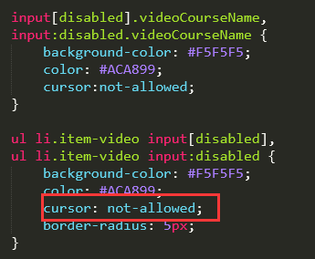 input设置disable鼠标移上去怎么出现禁止的红色图标_修改elementplus input disable中的鼠标图标为禁止-CSDN博客