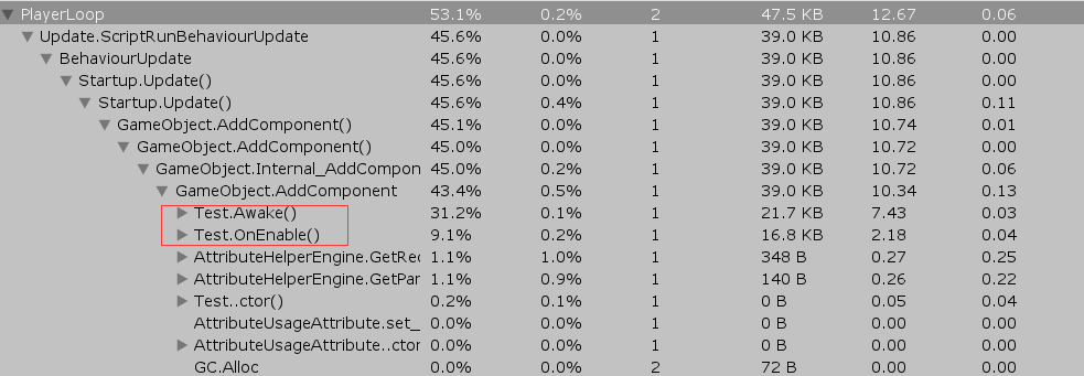 关于Unity在运行时使用AddComponent添加脚本后，新脚本的生命周期执行时机探究_unity addcomponent-CSDN博客