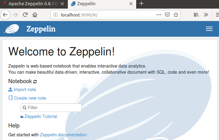 ./zeppelin-daemon.sh start 启动成功，但是无法通过浏览器访问Web界面_zeppelin 启动后页面打不开-CSDN博客