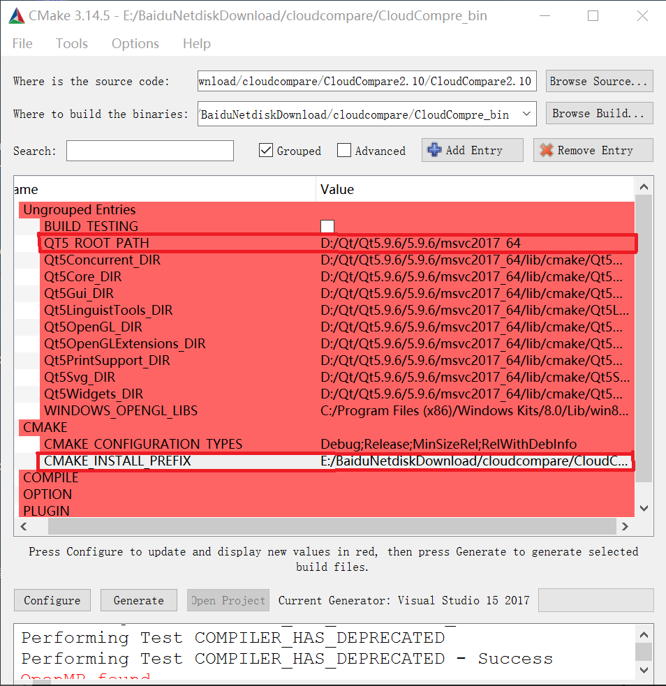 VS2017编译CloudCompare2.10-CSDN博客