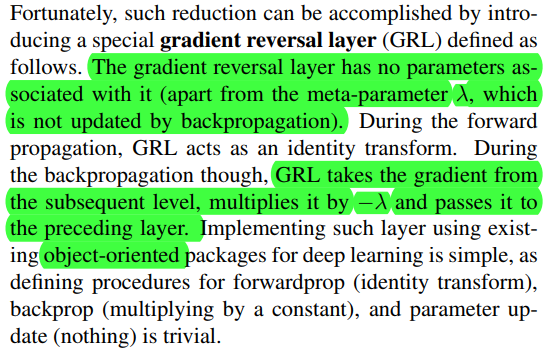 笔记： Gradient Reversal Layer (unsupervised domain adaptation by backpropagation. ICML 2015)-CSDN博客