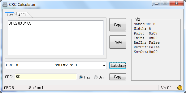 一种计算CRC8算法的源代码（C语言）_crc8 c语言-CSDN博客