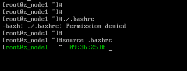 使用“. .bashrc”提示permission denied，而“source .bashrc”却可以成功_bashrc:12: permission denied-CSDN博客