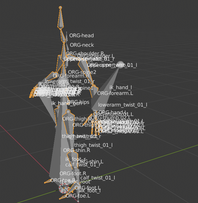 UEFY Blender2.8使用记录--UE4 Mannequin_blender automatic bone orientation ...