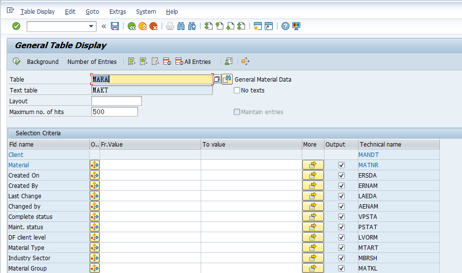 SAP 数据字典应用（三）_sap se16n主键-CSDN博客