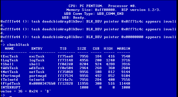 VxWorks系统操作命令笔记_vxworks查看文件内容-CSDN博客