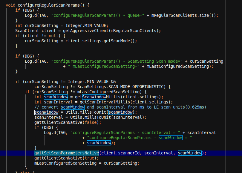 android bluetooth stack－scan_scanfilterparamsetup-CSDN博客