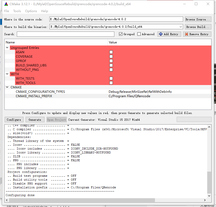 qrencode-4.0.2在Windows下的编译_qrencodewindows编译-CSDN博客
