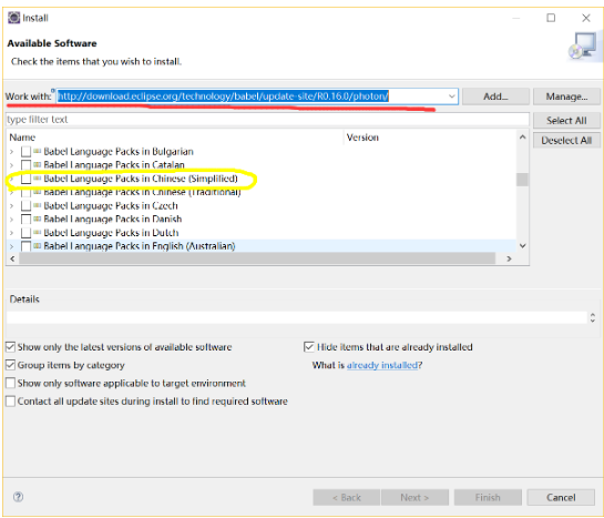 Eclipse安装中文简体语言包（详细）_eclipse中文包-CSDN博客