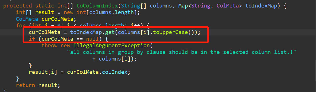 mycat执行sql报 all columns in group by clause should be in the selected column list.!`logis_id`错误 ...