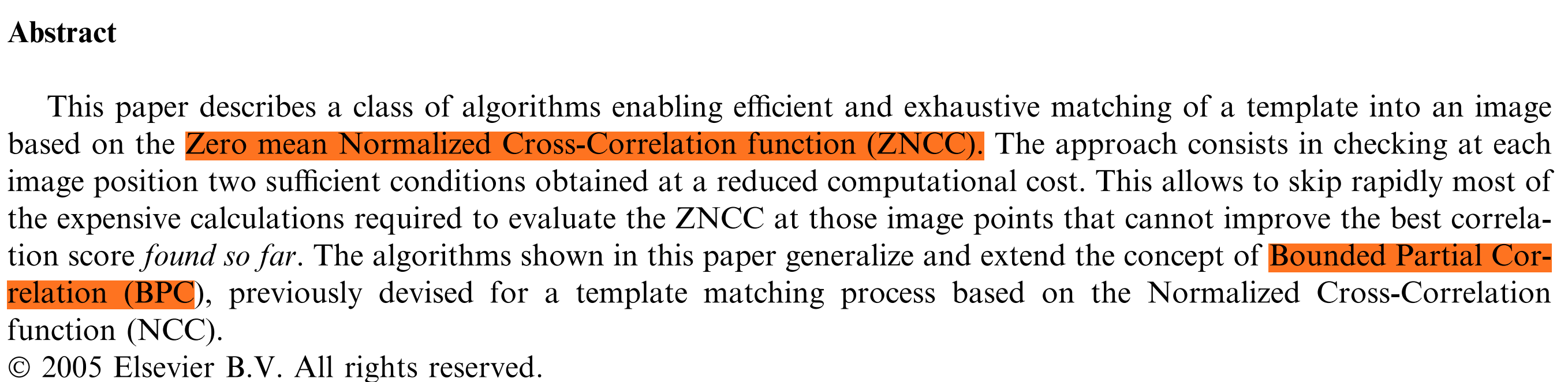 Matching cost computation代价匹配--归一化互相关_图像处理_深度学习的博客-CSDN博客