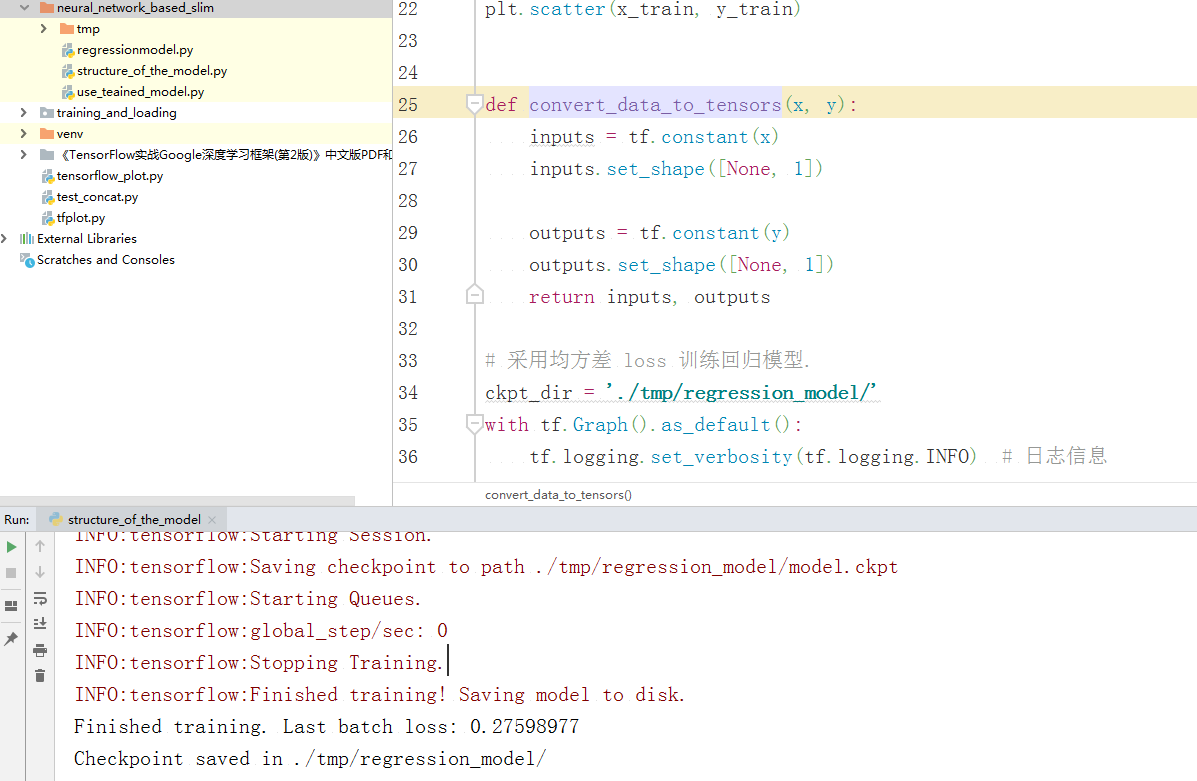 NotFoundError (see above for traceback): Restoring from checkpoint ...