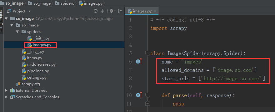 Python爬虫 17 案例：利用爬虫框架scrapy ，爬取javascript动态加载网页，将图片下载至本地爬取静态网站 Css Js Csdn博客