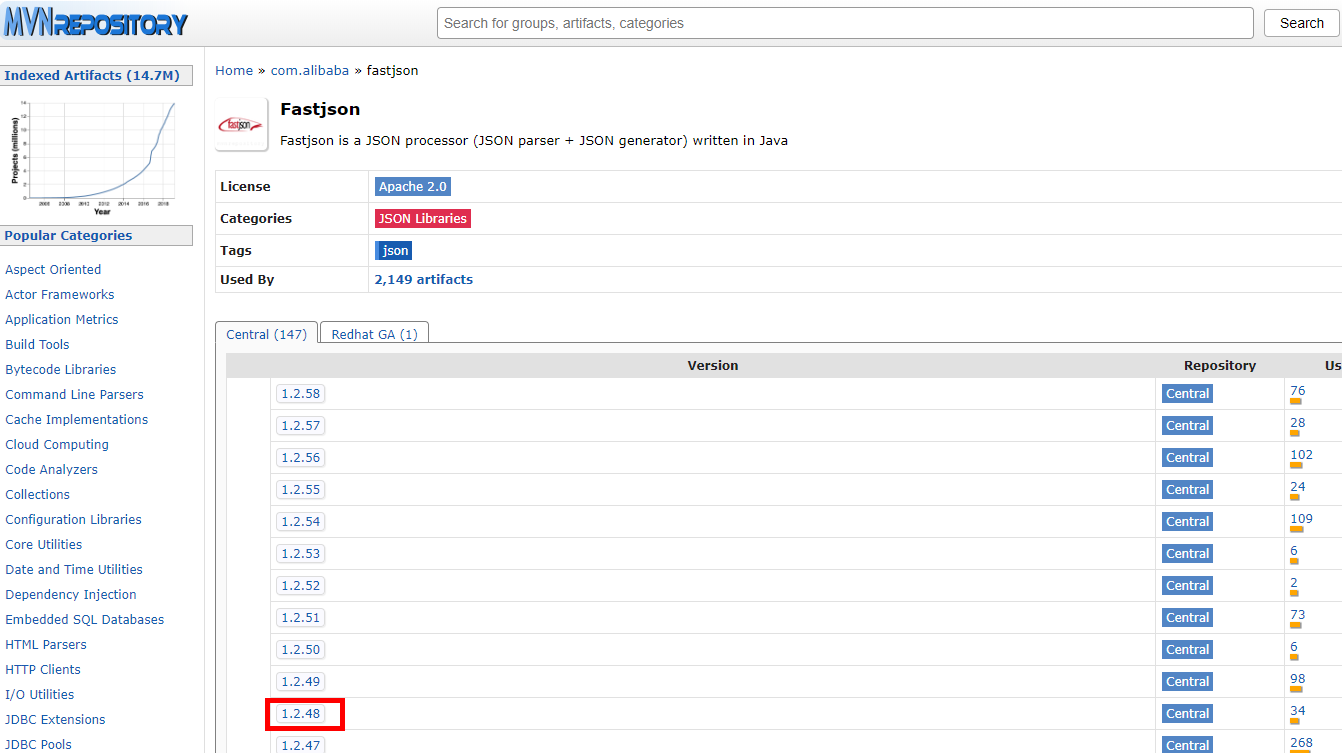 阿里巴巴fastjson引用，javalangnoclassdeffounderror异常解决fastjson Noclassdeffounderror Csdn博客 