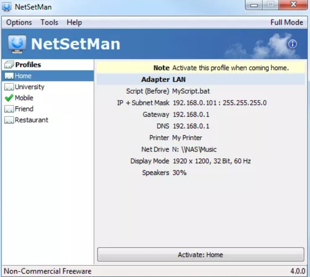 工具分享之NetSetMan-CSDN博客