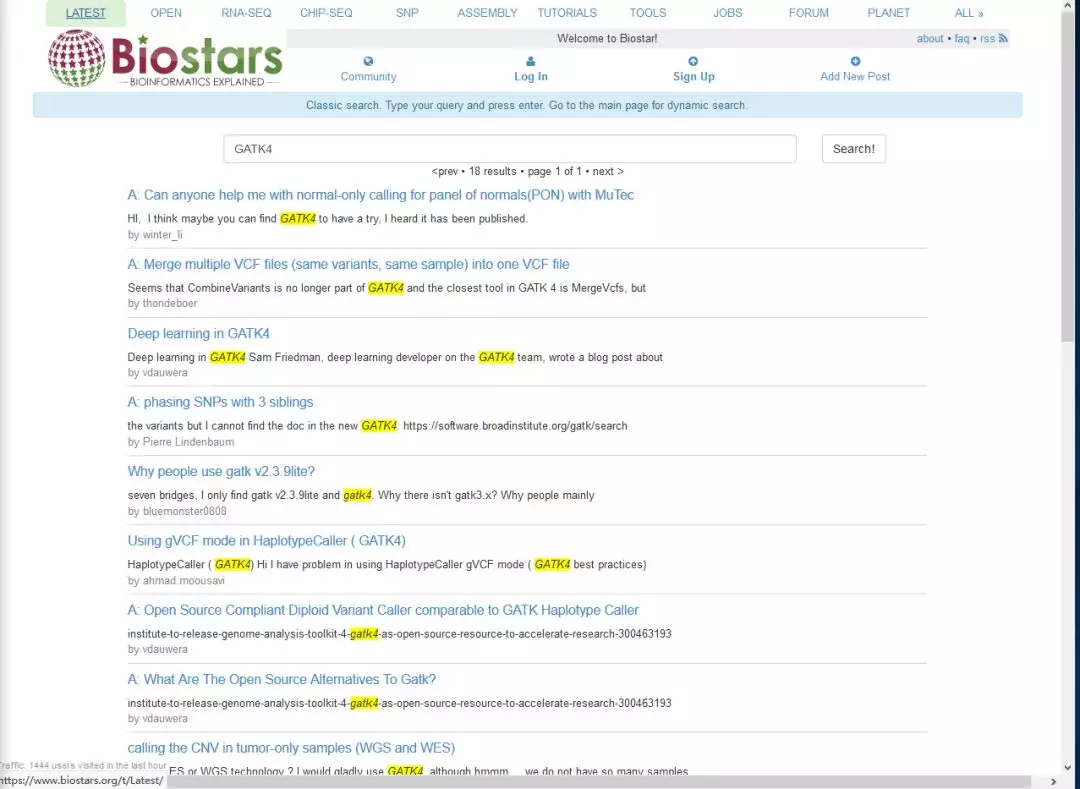 生物信息神奇网站系列（四）：Biostars_biostar生物信息-CSDN博客