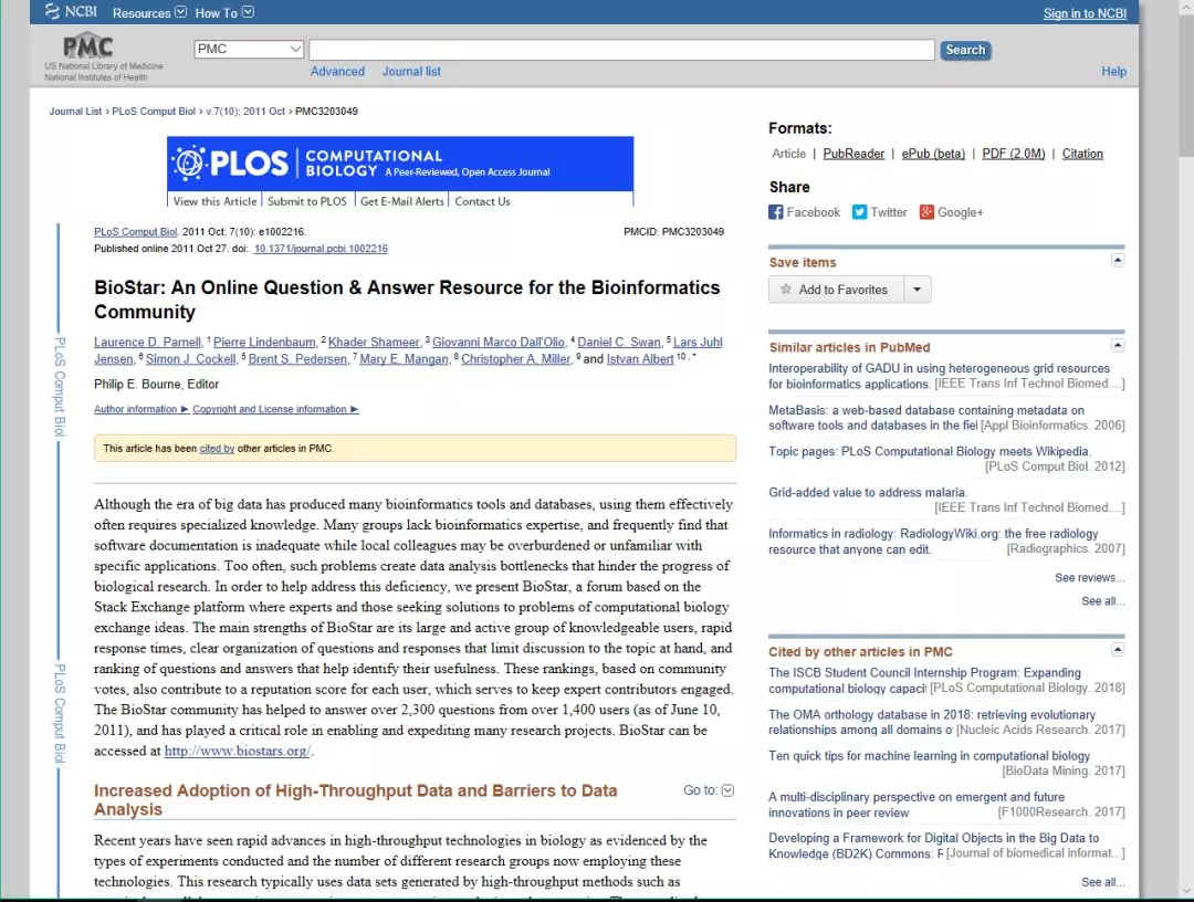 生物信息神奇网站系列（四）：Biostars_xxxie_的博客-CSDN博客