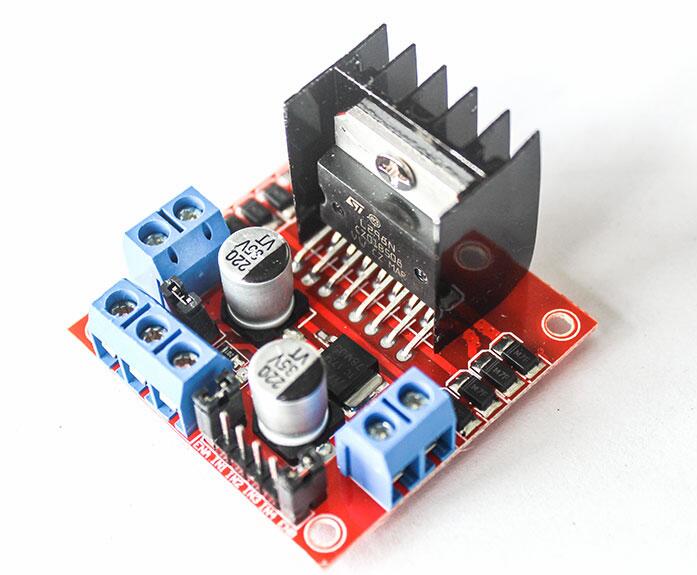 HW-95 L298N电机驱动板模块的使用_hw095-CSDN博客