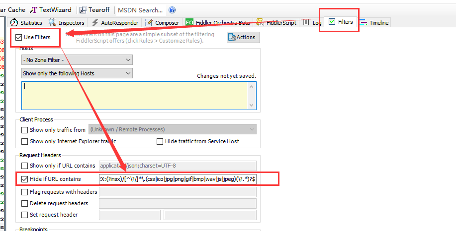 Fiddler-Fiddler使用技巧之如何过滤隐藏css、js、图片_fiddler怎么过滤css-CSDN博客