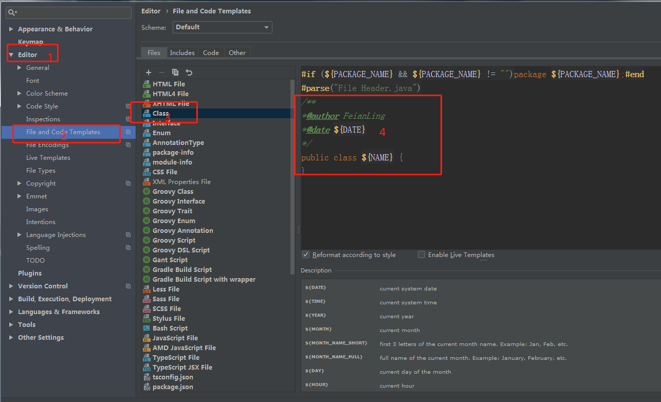 Idea java代码格式化注释设计-CSDN博客