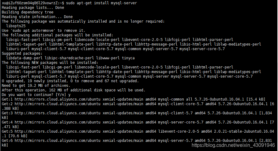 Ubuntu安装mysql时出现e Unable To Locate Package Mysql Server 的解决方法 Csdn博客