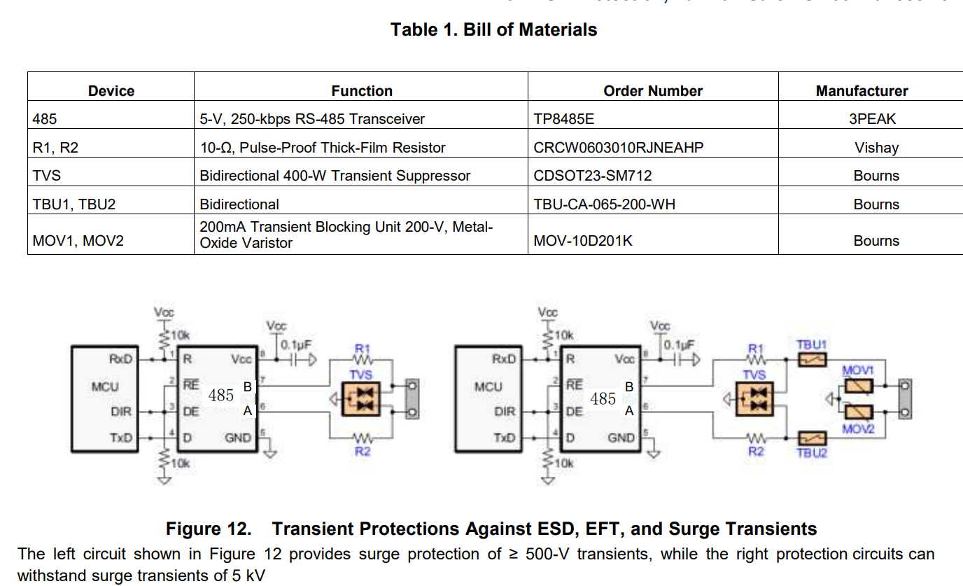 RS485电路_tp8485e引脚功能-CSDN博客