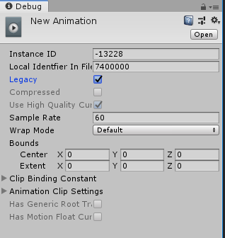 【Unity】问题记录：Animation must be marked as Legacy-CSDN博客