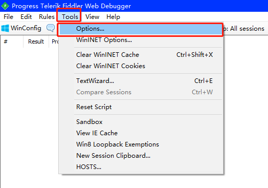 Fiddler代理设置（1）_fiddler配置代理-CSDN博客