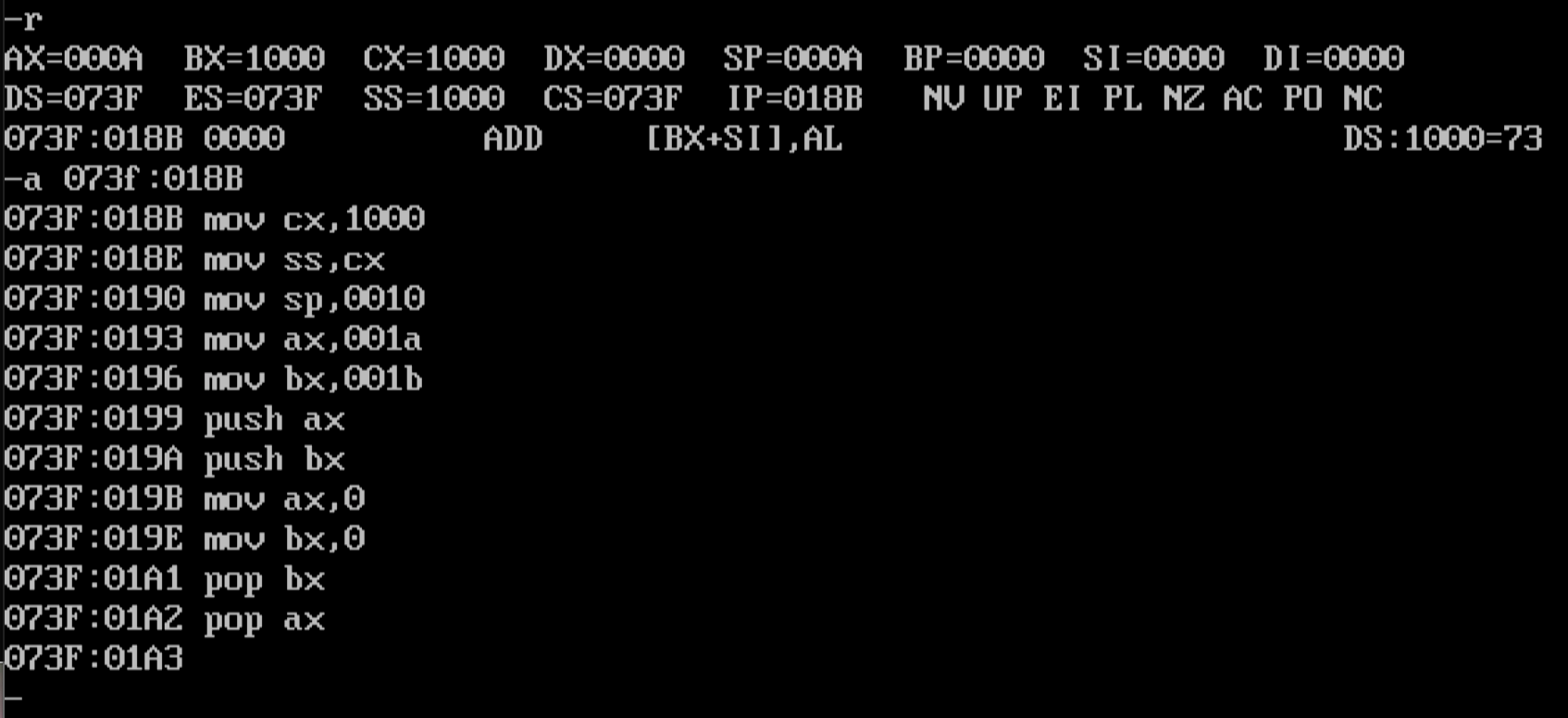 3.9 push、pop指令_gut pop命令-CSDN博客
