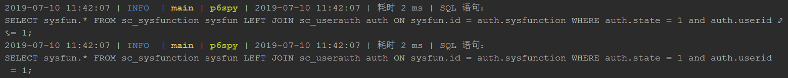 大坑之解决p6spy日志记录sql语句重复的问题p6spy总是打印2条日志 Csdn博客