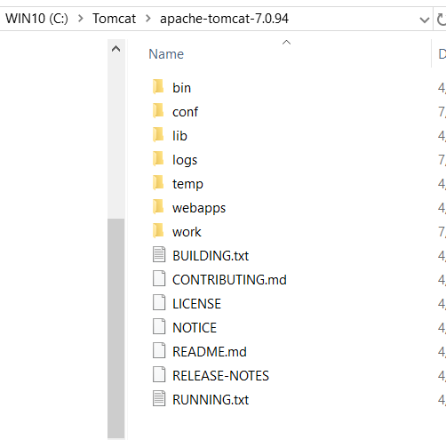 Tomcat 7.0.94 安装与配置-CSDN博客