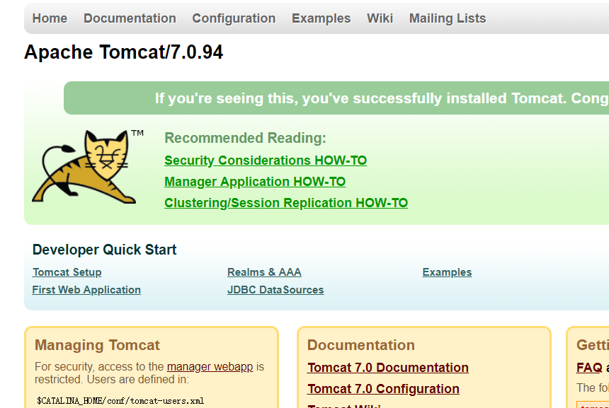Tomcat 7.0.94 安装与配置_「已注销」的博客-CSDN博客