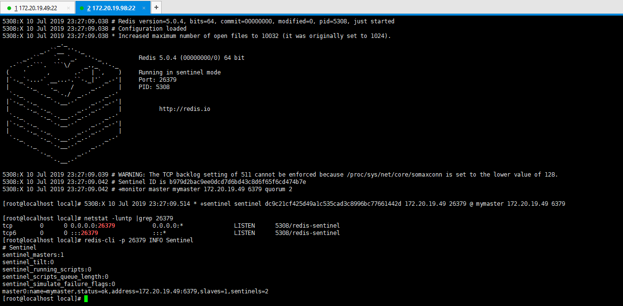 [redis]-centos7 安装redis5.0.4主从及配置哨兵模式_redis5.0.4哨兵集群部署-CSDN博客