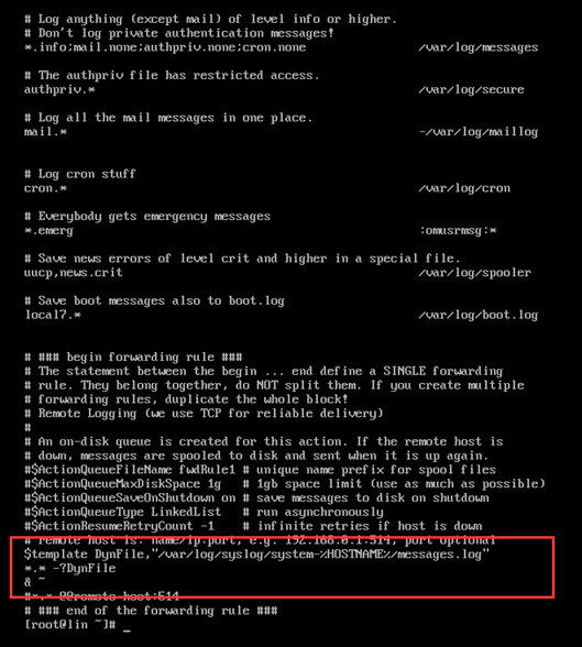 rsyslog日志配置（测试生效）_怎么看rsyslog配置有没有生效_Vic_liutonglin的博客-CSDN博客