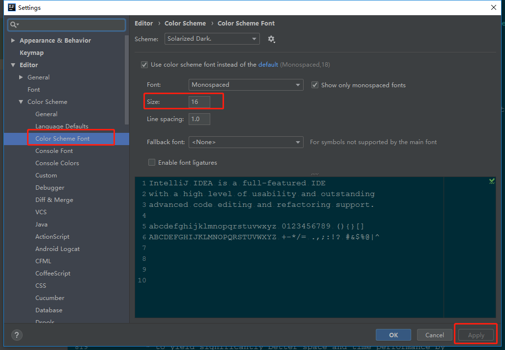 idea设置字体大小（换主题后的字体大小设置）_idea2023 切换ui 字体变小了-CSDN博客