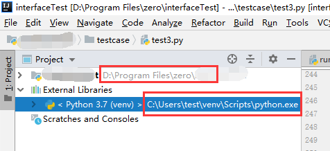 IDEA python Requirement already satisfied: pymysql in c:\users\test ...