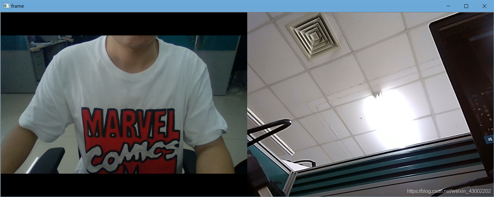 Opencv Python进行多个摄像头同步采集并拼接显示(多个视频拼接到一个窗口显示)多路摄像头实时拼接代码 Csdn博客
